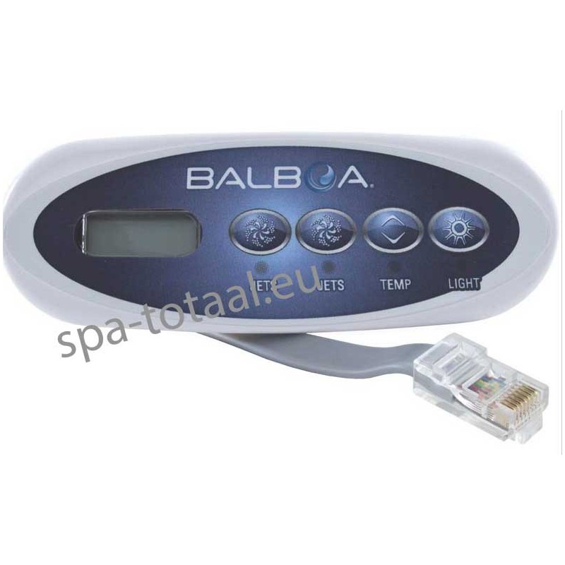 Balboa Mini Oval LCD 4 Button - TOUCH PANELS - Roke Zwem & Spa