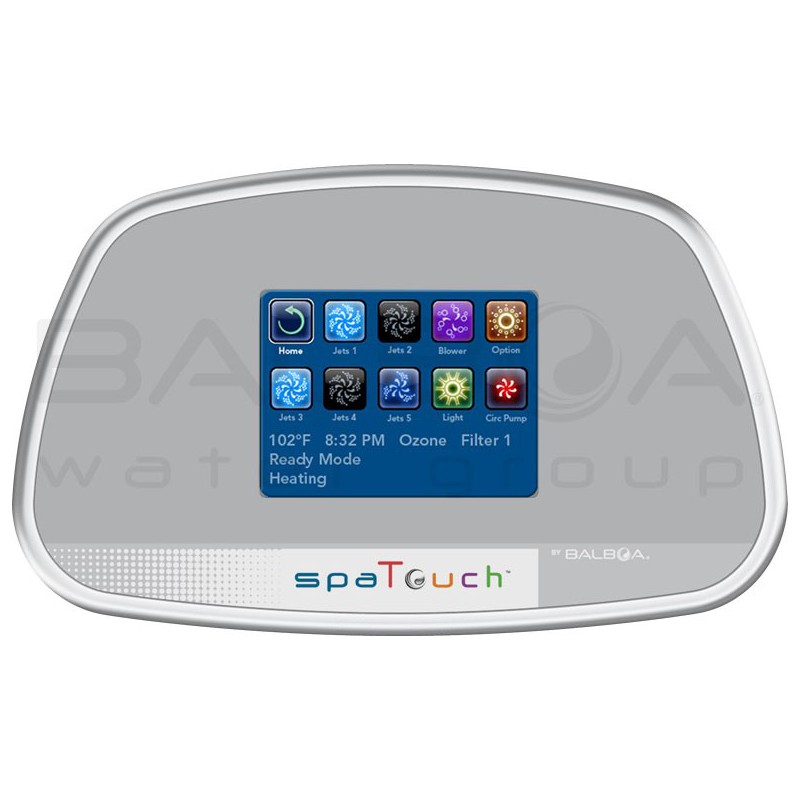 Balboa Spa Touch Trapezoid Panel - TOUCH PANELS - Roke Zwem & Spa